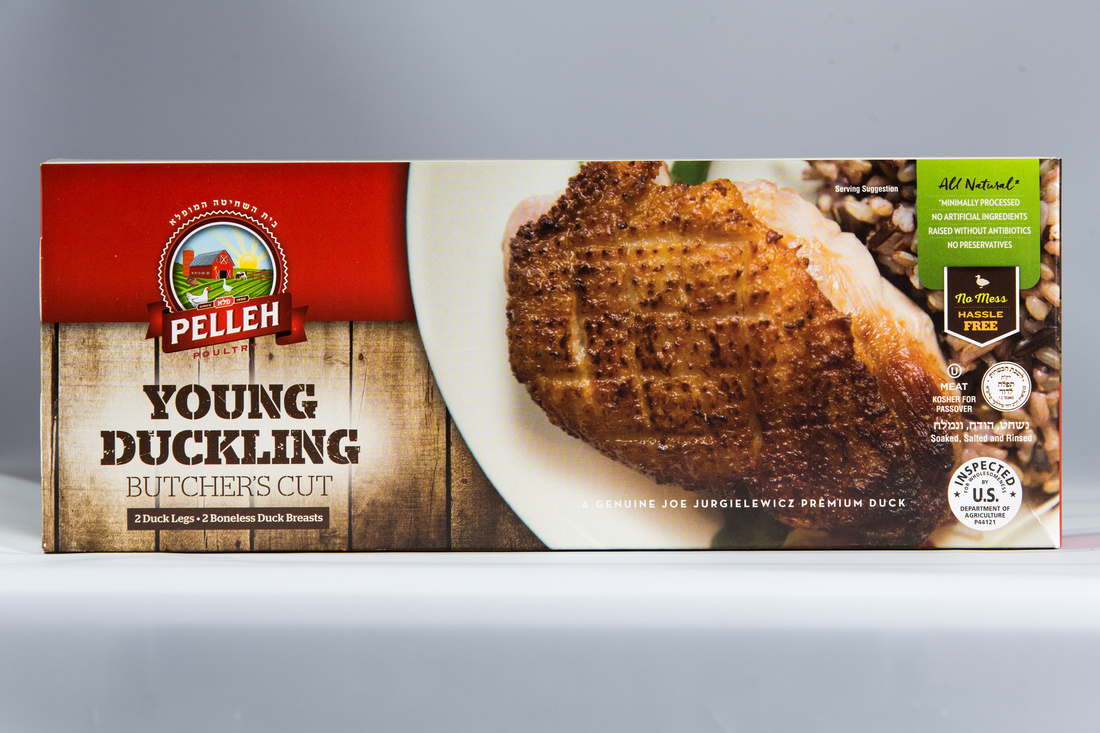 Butcher’s Cut Pekin Duck Kosher Skin-on Breast or Leg Fillets - Pelleh